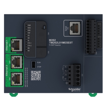 TM262L01MESE8T - logic controller, Modicon M262, 5ns per instruction ...