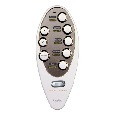 U105RHH001_BPW - "EZinstall" Handheld Remote Controller, 315MHz, Pearl ...