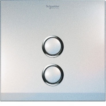 UC22SW XPW - Ulti-ELV - 2 gang switch cover plate (pearl white ...