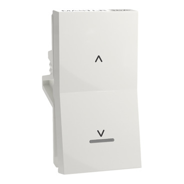 UNS162MSWL1M_WE - Switch, Unica Pure, 1-pole 2-way, 16A, 1 module ...