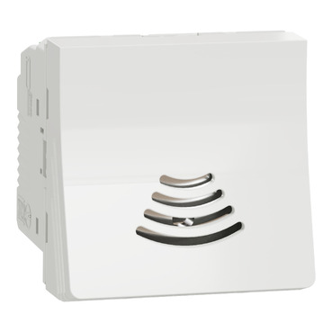 UNSCHIME2M_WE - Door bell, Unica Pure, electronic, 127-220 VAC, 2 ...