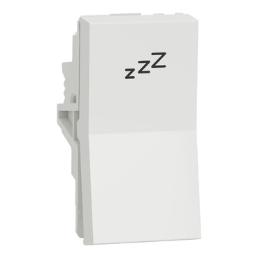 UNSDNDSW1M_WE - Switch, Unica Pure, electromechanical, do not disturb ...