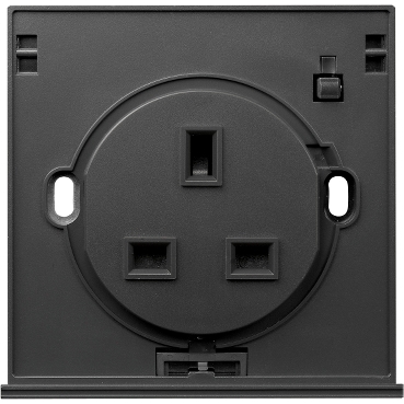 US15_B00 - 250V 1 Gang 13A Switched BS Socket Module, Blue LED ...