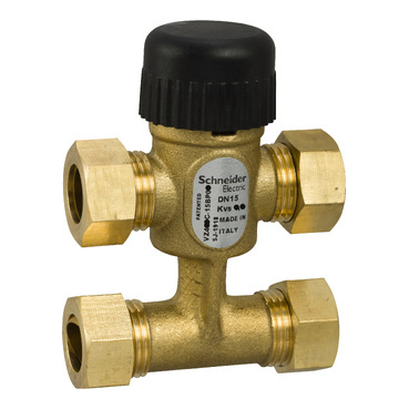 VZ419C-15BP03 - Zone Valve, 15mm, 3-Way Bypass, Compression, Brass ...