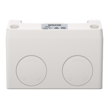 WS226-RG - Switch, Weathershield, 1-Gang, 16AX, 250VAC, IP66 ...