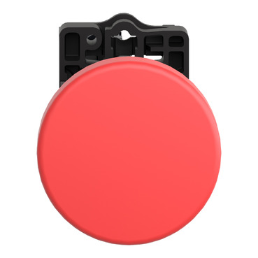 XA2EC42 - Complete push button, Easy Harmony XA2, plastic, red mushroom head 40mm, 22mm, 1NC ...