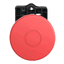 XA2ET42 - Complete emergency switching off push button, Easy Harmony XA2, plastic, red mushroom ...