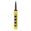 XACA871 - Pendant control station, plastic, yellow, 8 push buttons | Schneider Electric India