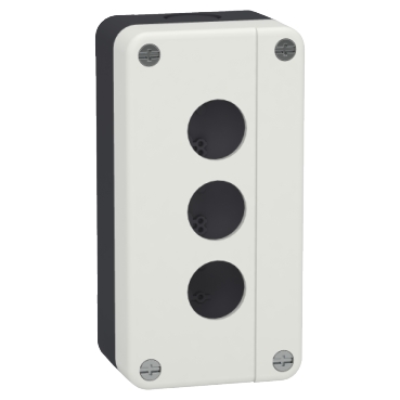 XALB03C - 控制盒，Easy Harmony XALB，塑膠，灰色蓋子，3個開孔，22mm，IP65 | Schneider Electric