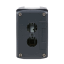 XALD02H7 - Harmony, enclosure, dark grey lid with light grey base, 2 ...