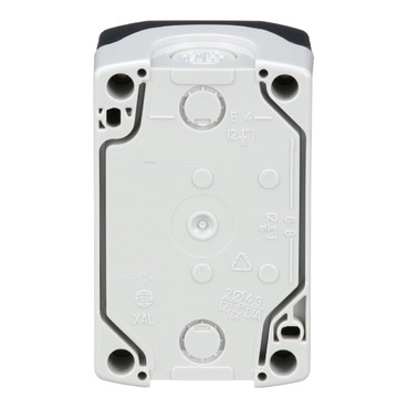 XALD02H7 - Harmony XALD, XALK, Empty control station, plastic, dark ...