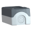 XALD03H7 - Empty control station, Harmony XALD, XALK, plastic, dark ...