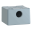 XAPM1501 - Harmony XAP, XB2 SL, Empty control station, zinc alloy, blue ...