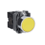XB2BA51C - Complete push button, Easy Harmony XB2, metal, flush, yellow ...