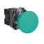 XB2BC31C - Complete push button, Easy Harmony XB2, metal, green, mushroom head 40mm, 22mm, 1NO ...