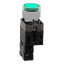XB2BW33B1C - Illuminated push button, Easy Harmony XB2, metal, flush, green, 22mm, spring return ...