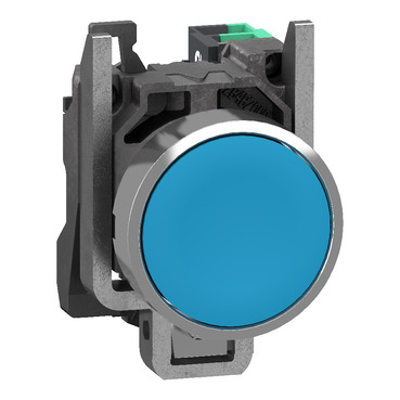 Pulsante Di Contatto Blu Pulsante Luminoso Blu Con Connettore M12 IP65