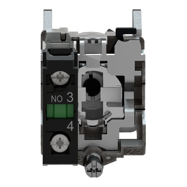 XB4BD41 - Interruptor selector negro Ø 22mm, 2 posiciones, retorno por ...