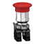 XB4BS8444 - Emergency stop switching off, metal, red mushroom, Ø40, Ø22 ...
