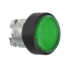 ZB4BP3837 - Head for non illuminated push button, Harmony XB4, green flush push button 22mm ...