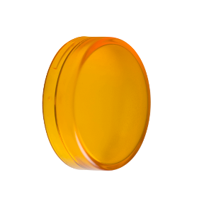 ZBV05S - orange grooved lens for circular pilot light Ø22 with BA9s ...