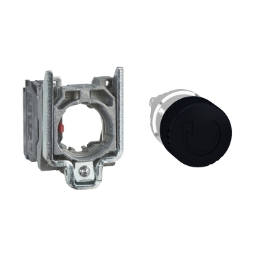 XB4BS422 - complete pushbutton XB4 - Ø22 mm - spring return | Schneider ...