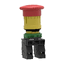 XB5AS8444 - Emergency stop switching off, Harmony XB5, plastic, red mushroom 40mm, 22mm, trigger ...