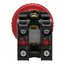 XB5AS8444 - Emergency stop switching off, Harmony XB5, plastic, red mushroom 40mm, 22mm, trigger ...