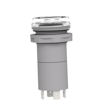 XB5EV57K4 - Monolithic pilot light 3 phases voltage, plastic, Ø30 ...