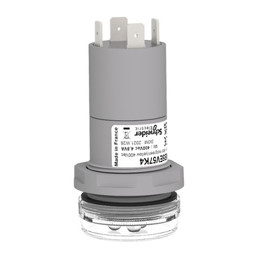 XB5EV57K4 - Monolithic pilot light 3 phases voltage, plastic, Ø30 ...