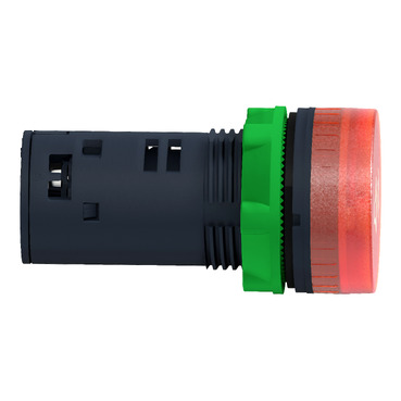 XB5KS2B4 - Harmony XB5, Illuminated buzzer, plastic, red, Ø22 ...