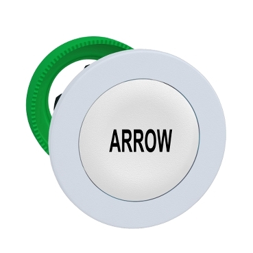 ZB5FA334C1 - flush mounted white flush caps pushbutton head black ...