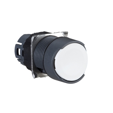 ZB6AA1 - Head for non illuminated push button, Harmony XB6, white flush ...