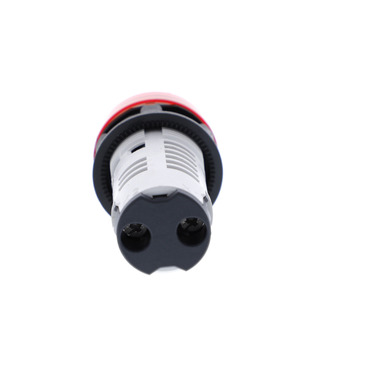 XB7EV04MP - Monolithic pilot light, plastic, red, Ø22, integral LED ...