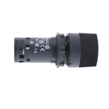 XB7ND25 - Interruptor selector negro monolítico Ø 22mm, 2 posiciones ...