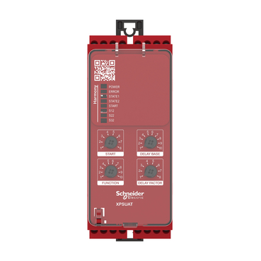 XPSUAT13A3AP - safety module, Harmony XPSU, Cat4, features XPSUAK with ...