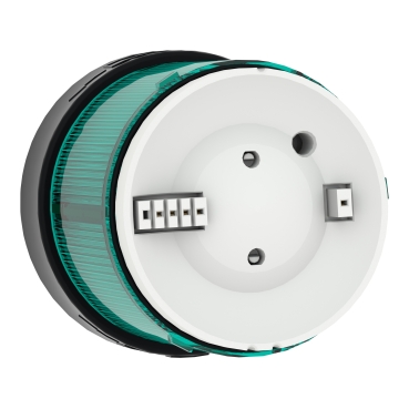 XVBC2B3 - ILLUMINATED GREEN LENS W- INTEGRATED LED | Schneider Electric