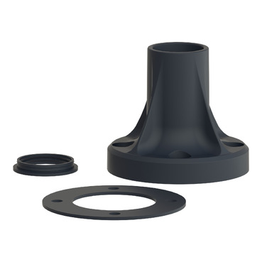 XVBZ01 - base fijación para tubo soporte - para baliza XVB - plástico ...