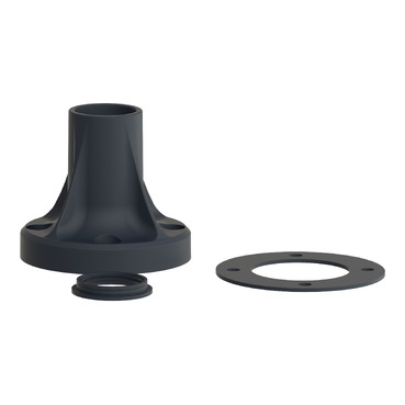 XVBZ01 - base fijación para tubo soporte - para baliza XVB - plástico ...