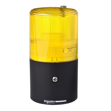 XVDL4M8 - flashing yellow beacon XVD - BA 15d base - 48..230 V AC - IP ...