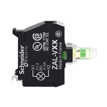 ZALVM1 - Light block, Harmony XALD, XALK, white, for head 22mm ...