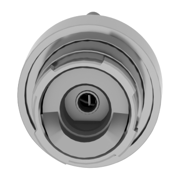 ZB2BG2C - key selector switch head - Ø22 mm - black | Schneider ...