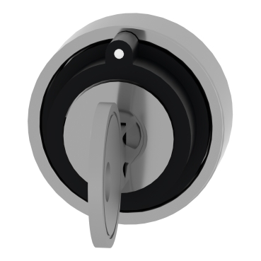 ZB2BG2C - key selector switch head - Ø22 mm - black | Schneider ...