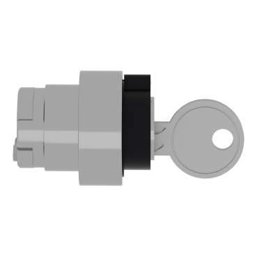 ZB2BG2C - key selector switch head - Ø22 mm - black | Schneider ...