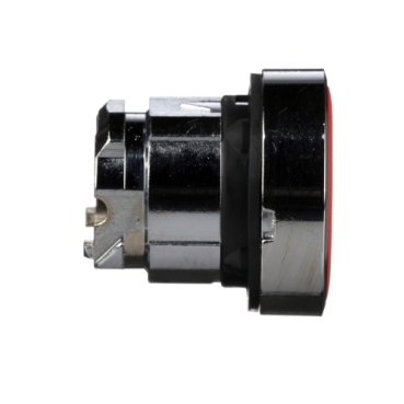 ZB4BA4 - red flush pushbutton head Ø22 spring return unmarked | Schneider Electric