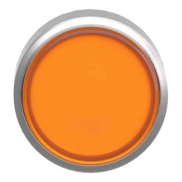 ZB4BW353 - Head for illuminated push button, Harmony XB4, metal, orange ...