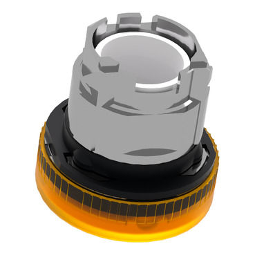 ZB4BV05 - cabeza piloto luminoso - Ø 22 - redonda - lentes lisas ...