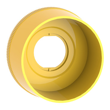 ZB4BZ1905 - Yellow round guard for Ø 40 Emergency stop | Schneider Electric