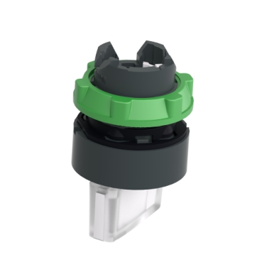 ZB5AK1413 - white illuminated selector switch head Ø22 2-position ...