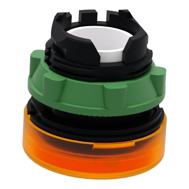 ZB5AV053 - Head for pilot light, Harmony XB5, plastic, orange, 22mm ...